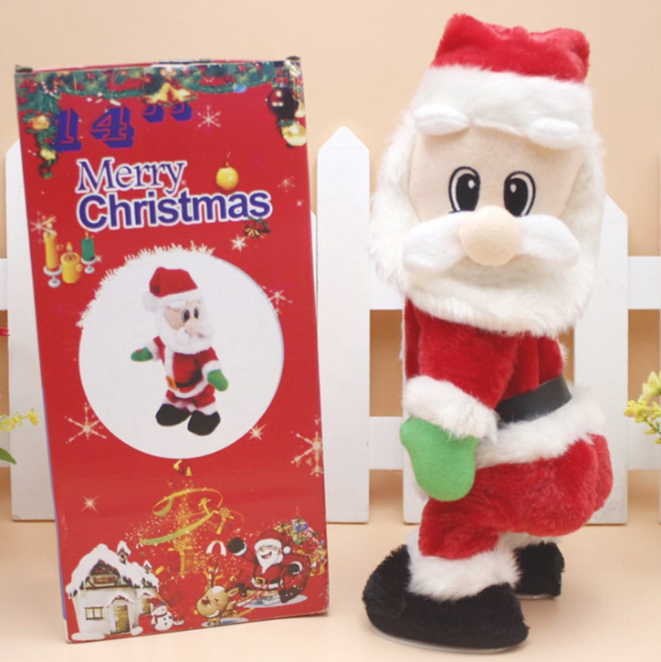 Electric Santa Claus with Music for Christmas Decoration – dudesky